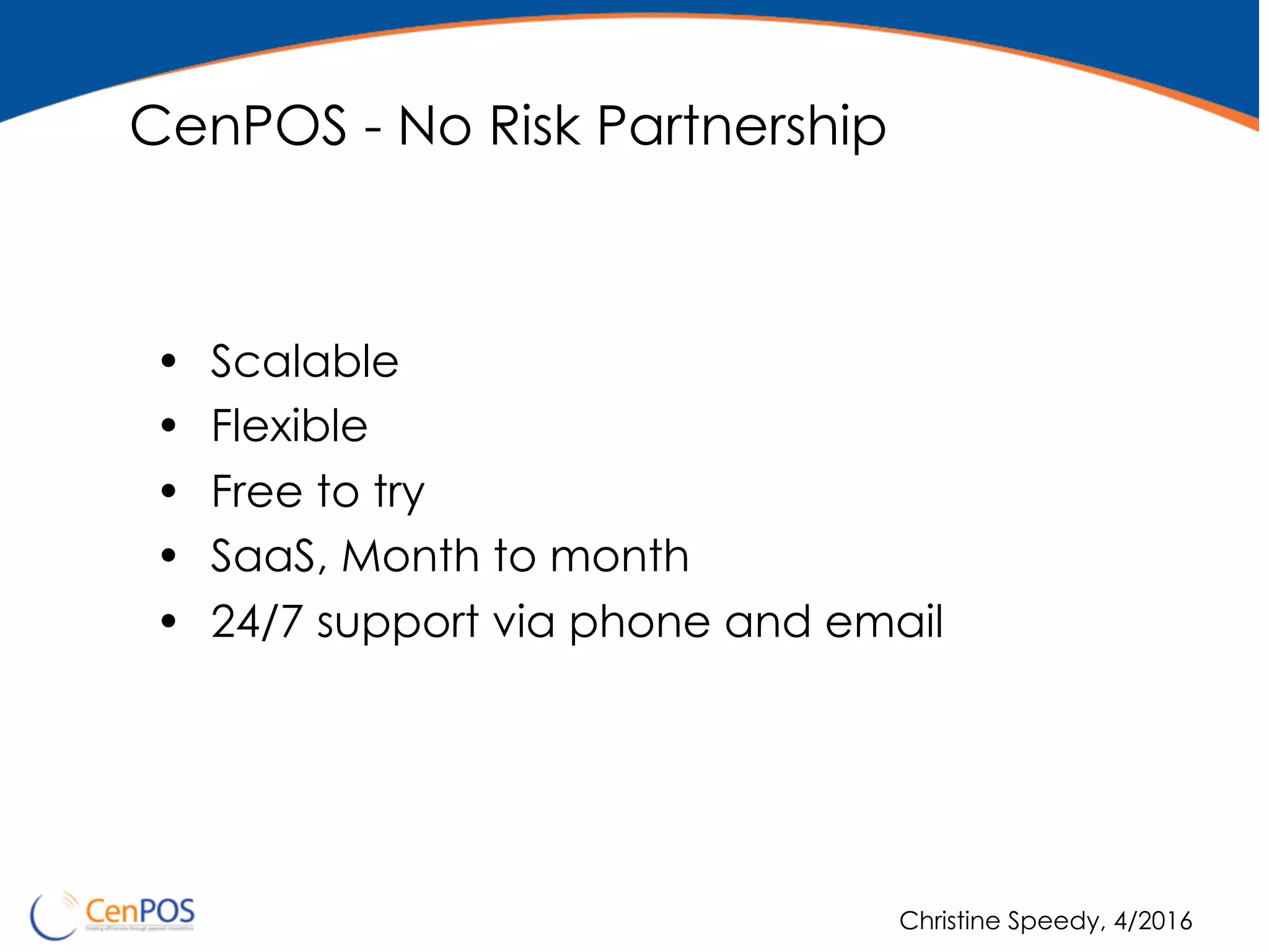 CenPOS EBPP Electronic Bill Presentment & Payment Enterprise Level III ...