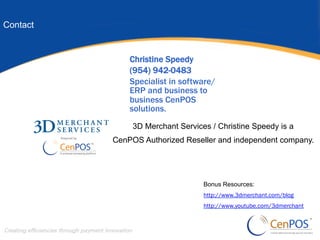 CenPOS Overview- Payment Processing Engine overview | PPT