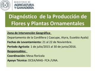 Censo floricola | PPT