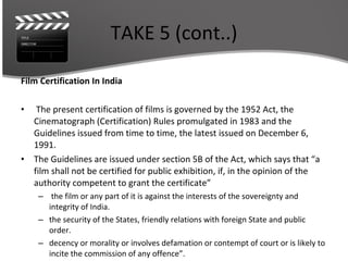 Censor board for movies and serials | PPT