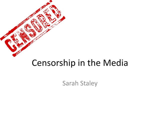 Censored | PPTX