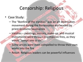 Censorship in Media by Terence J. Grant | PPT