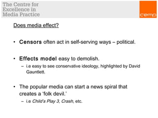 Censorship and Regulation - OCR | PPT