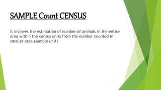 CENSUS power point presentation of wild l | PPTX