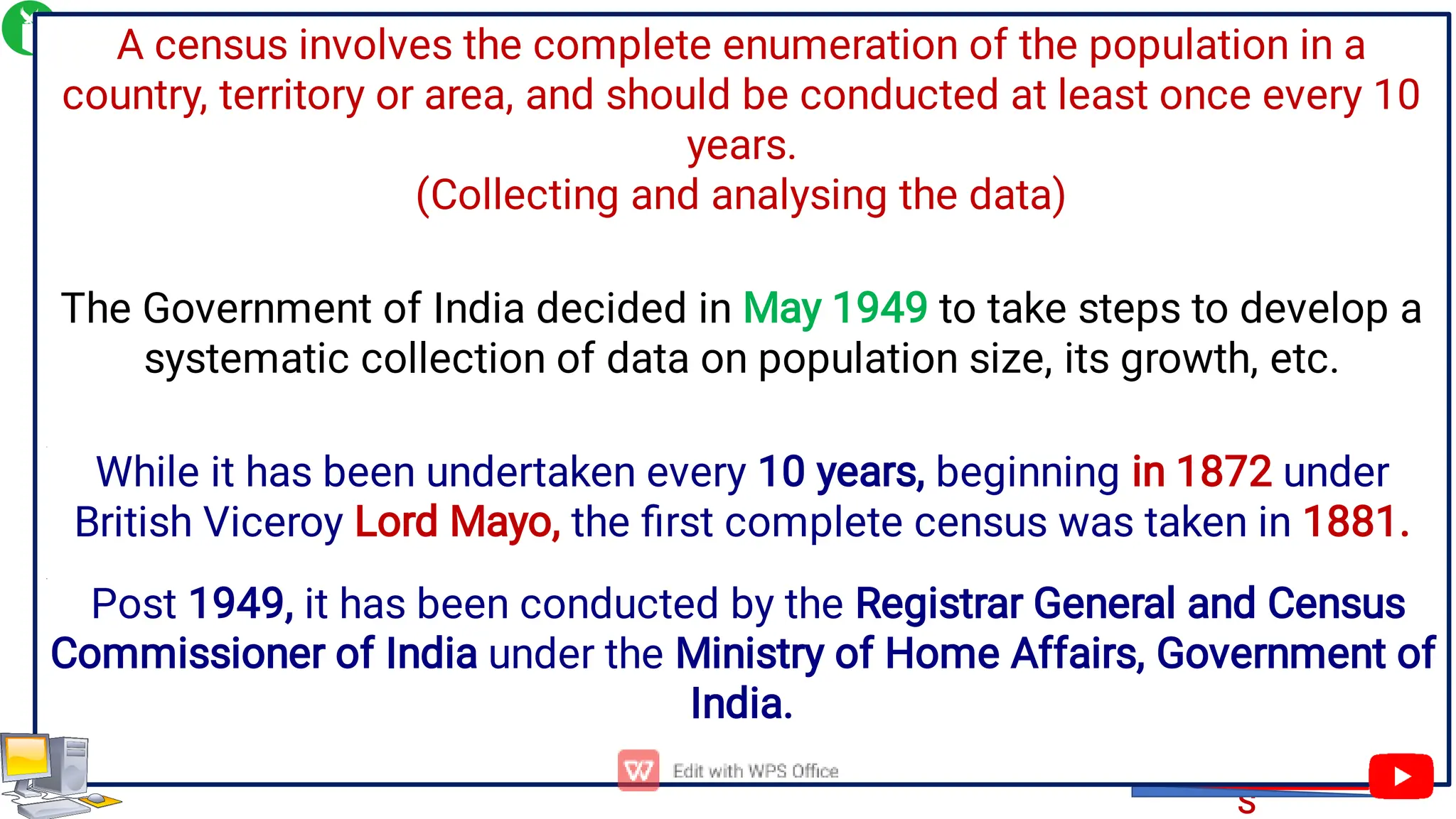 Census 2011 year of the indian government | PDF