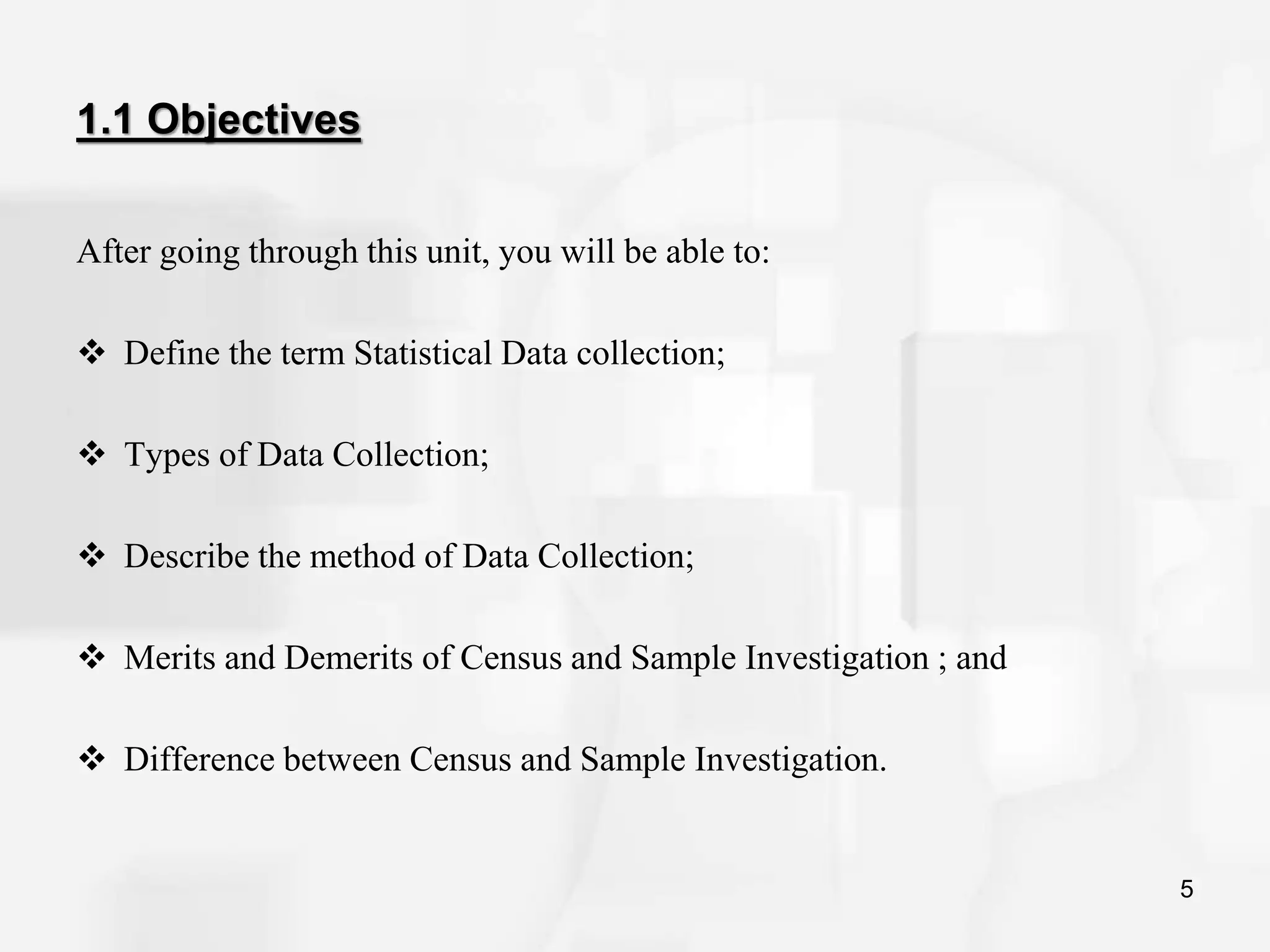 Census and sample investigation | PPT