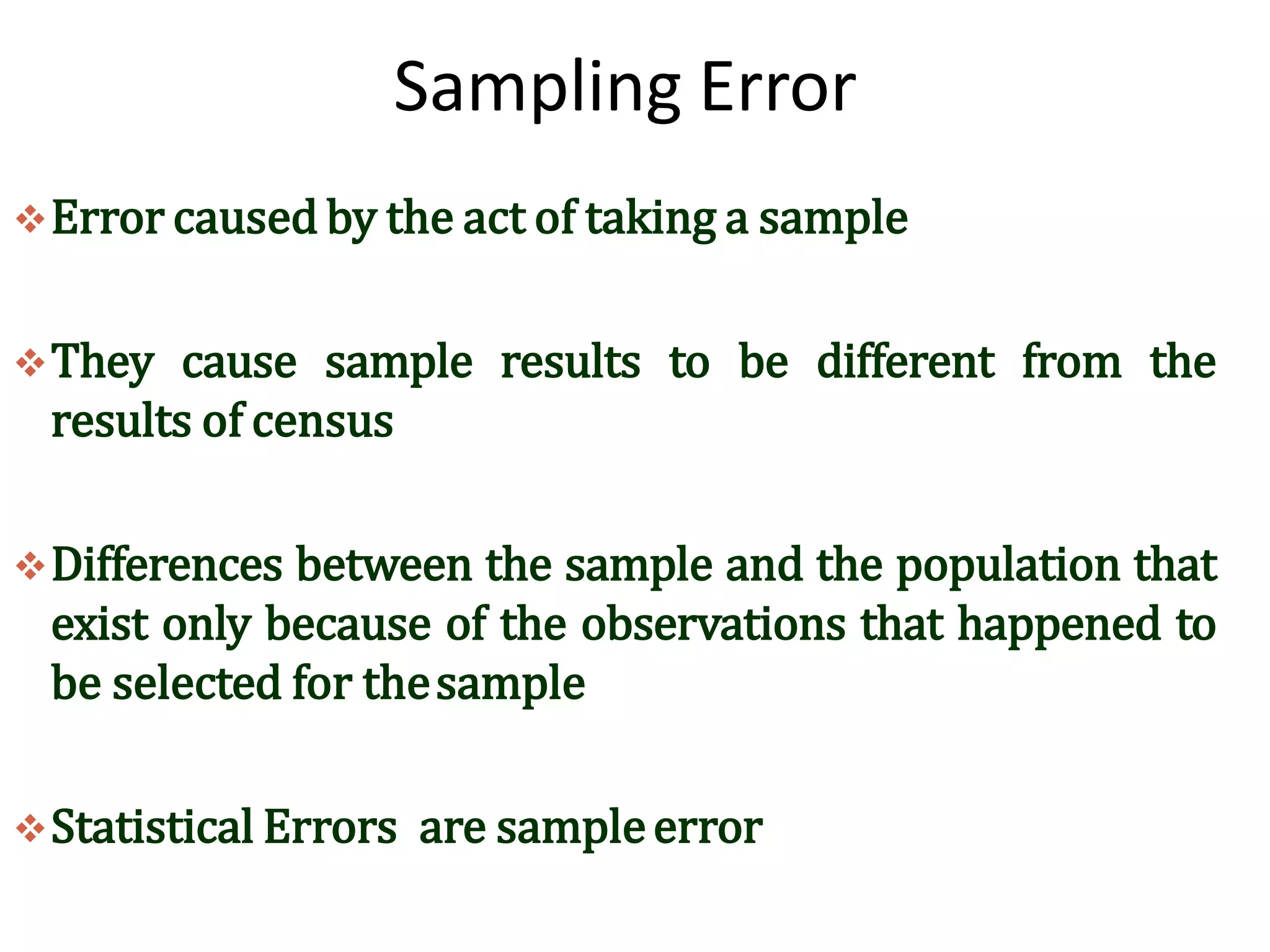 Census and sampling | PPTX