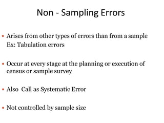 Census and sampling | PPTX
