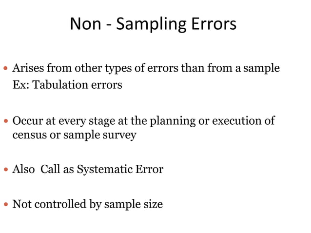 Census and sampling | PPTX
