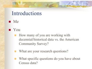 Census concepts | PPT
