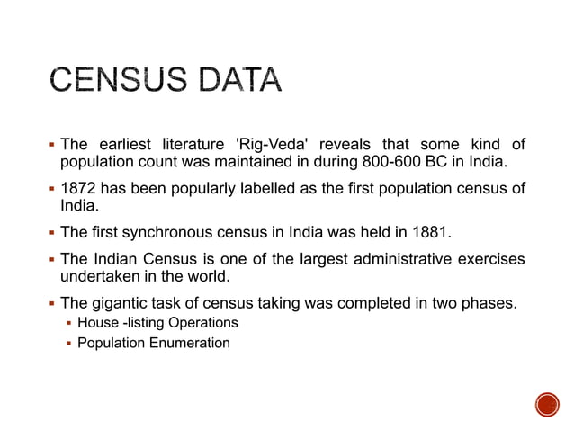 Mapping Disability Population | PPTX