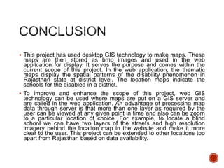 Mapping Disability Population | PPTX
