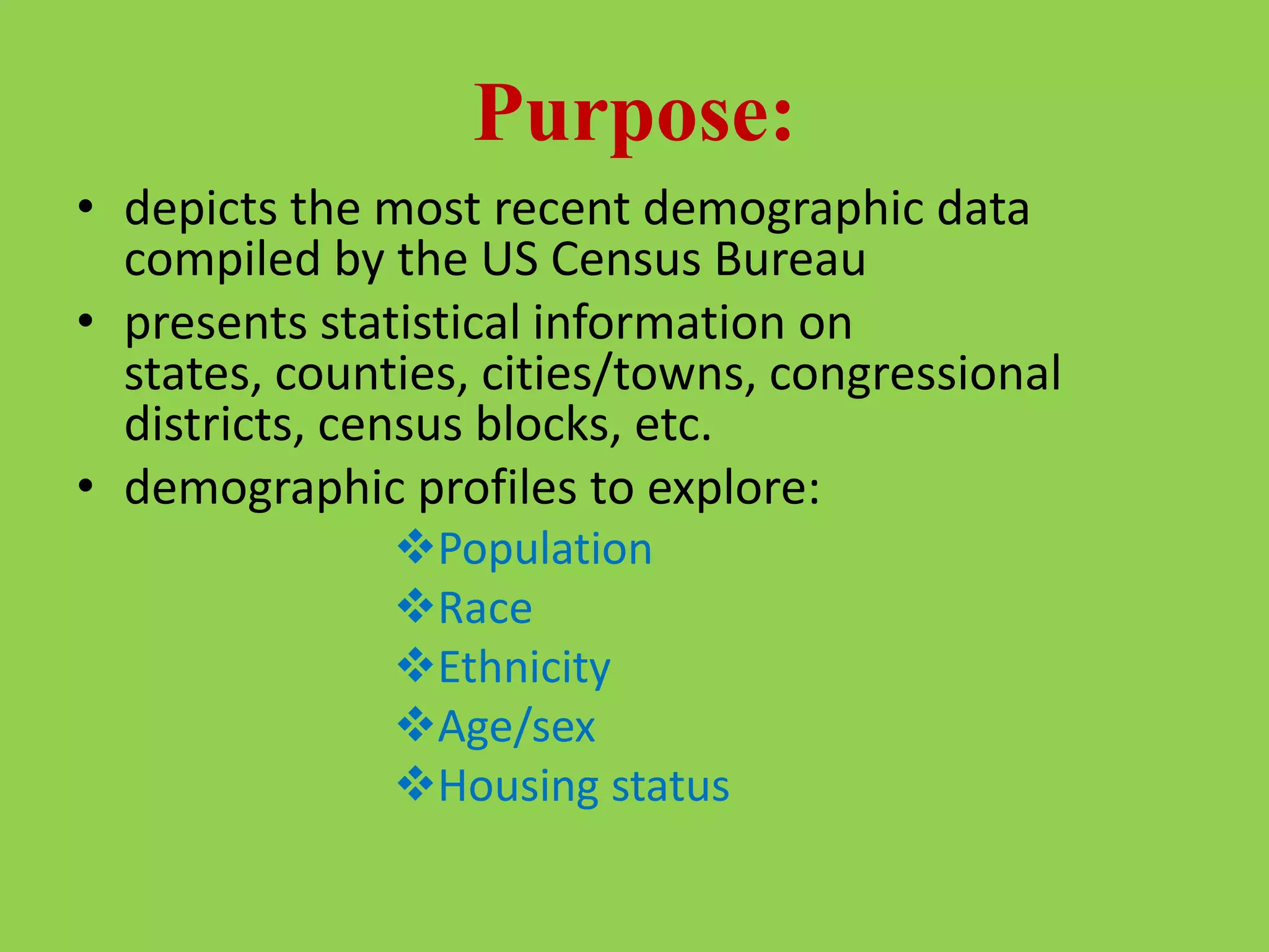2010 Census Population Interactive Map | PPT