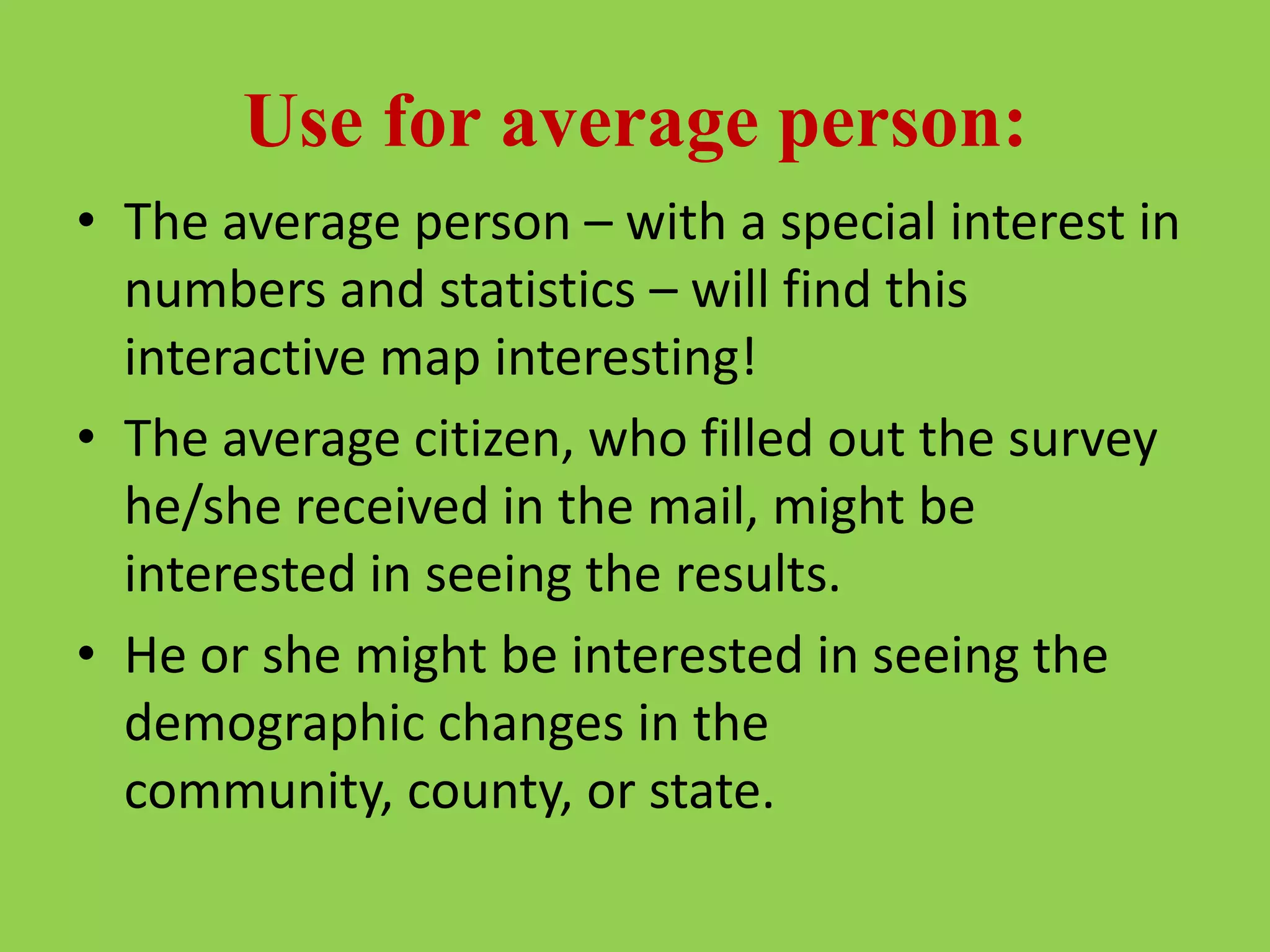 2010 Census Population Interactive Map | PPT
