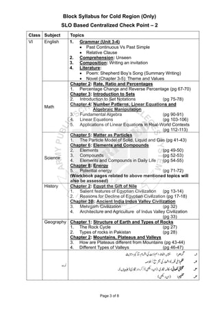 Cent CPs Block Syllabus (Cold Region).pdf