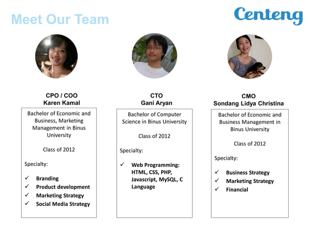 Join Centeng Team | PPT