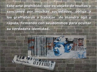 Graffiti: Arte o Vandalismo | PPT