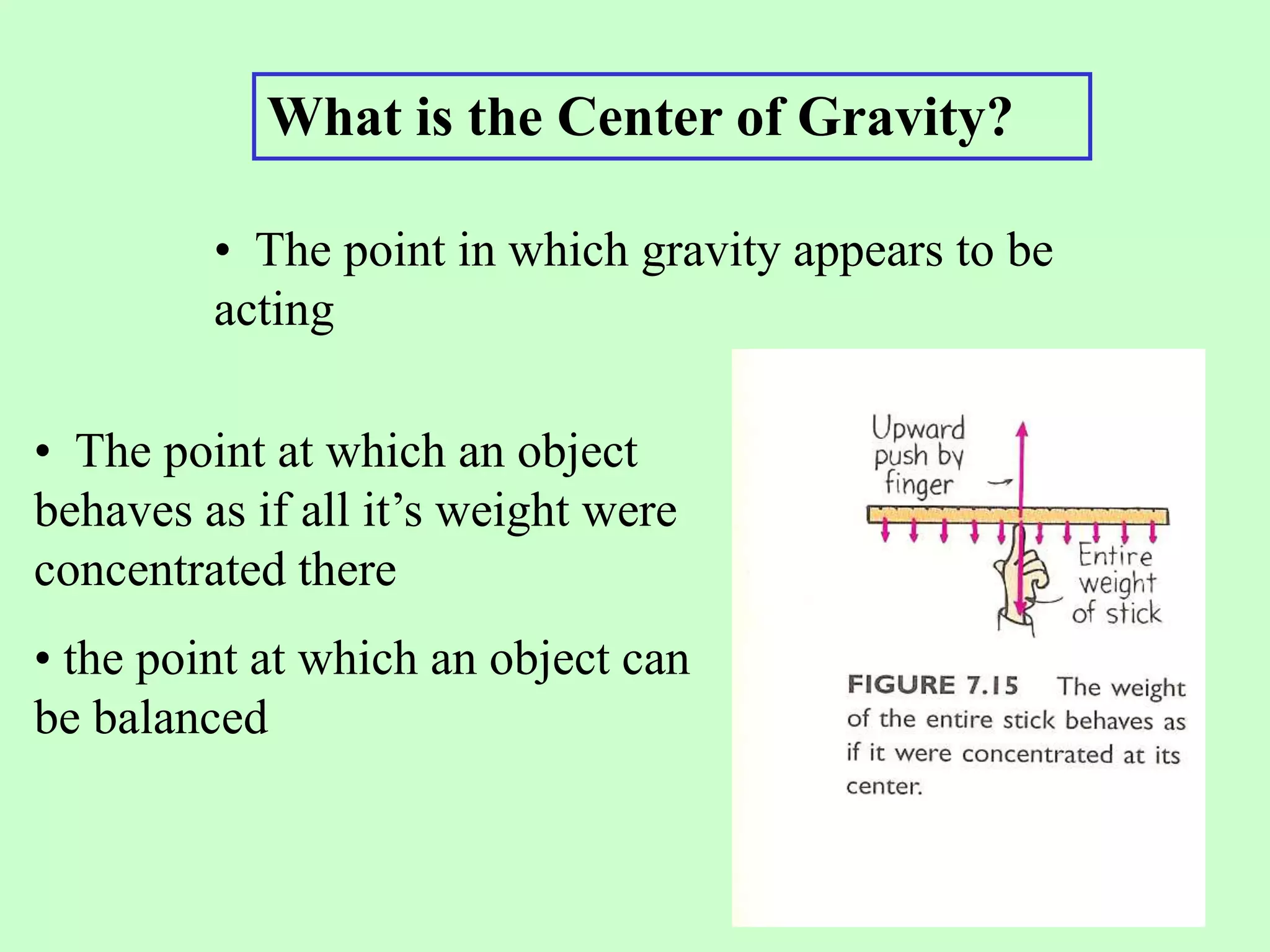 center-of-gravity.ppt | Physics | Science