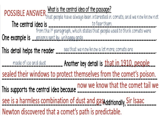 Centeral idea Text Evidence with RACE.pptx