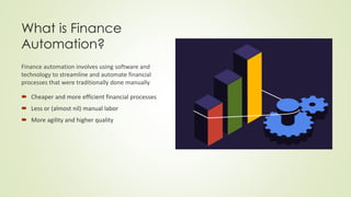 How To Streamline Finance Operations Through Automation | PPT