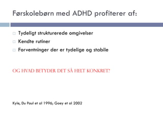 Tidligere tegn på ADHD og hva så? | PDF