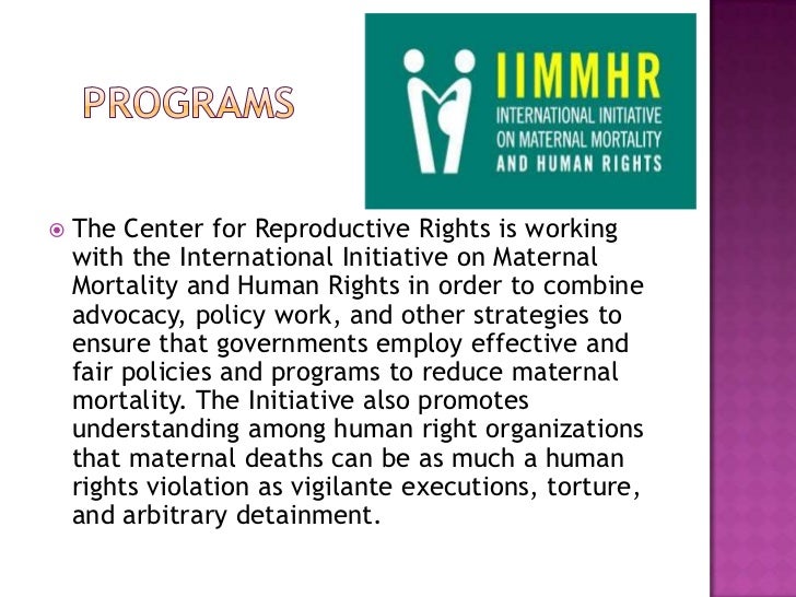 Center For Reproductive Rights Logo