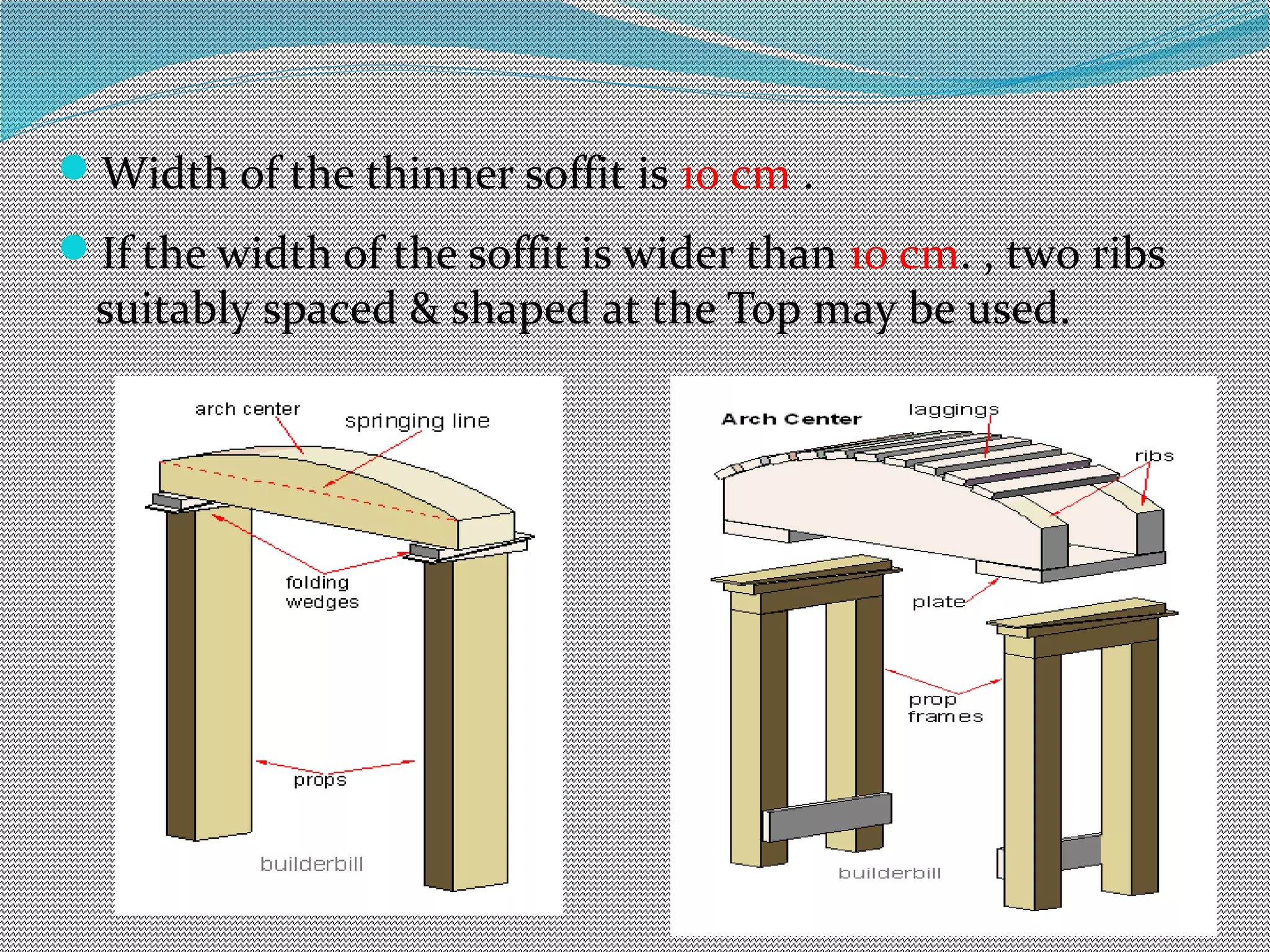 Formwork for Bridge and Centering Of Arch | PPT