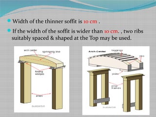 Formwork for Bridge and Centering Of Arch | PPT