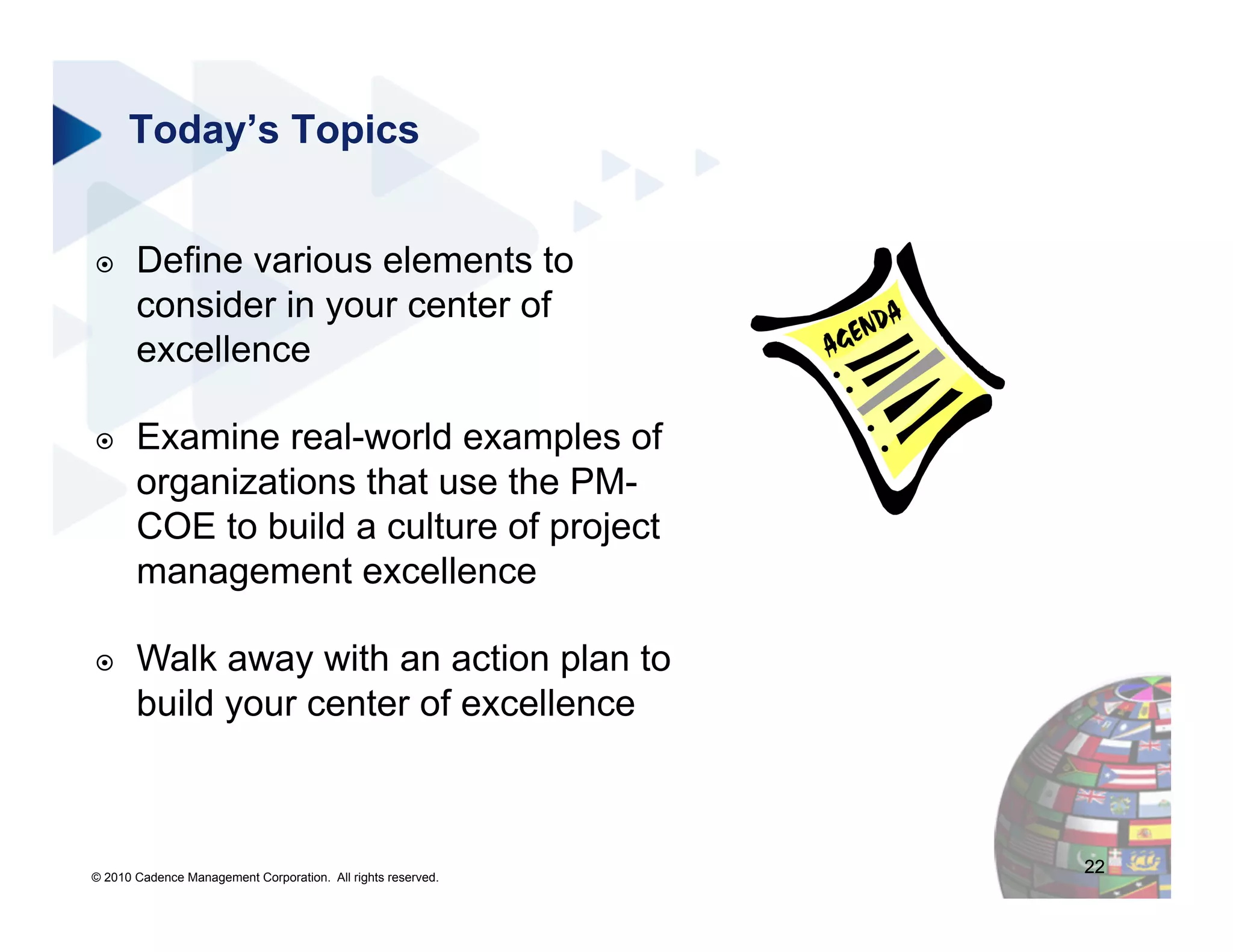 Building your Center of Excellence | PDF