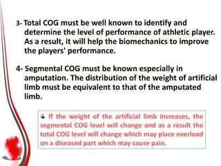 Center of gravity | PPTX