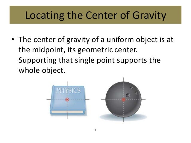 Center of gravity