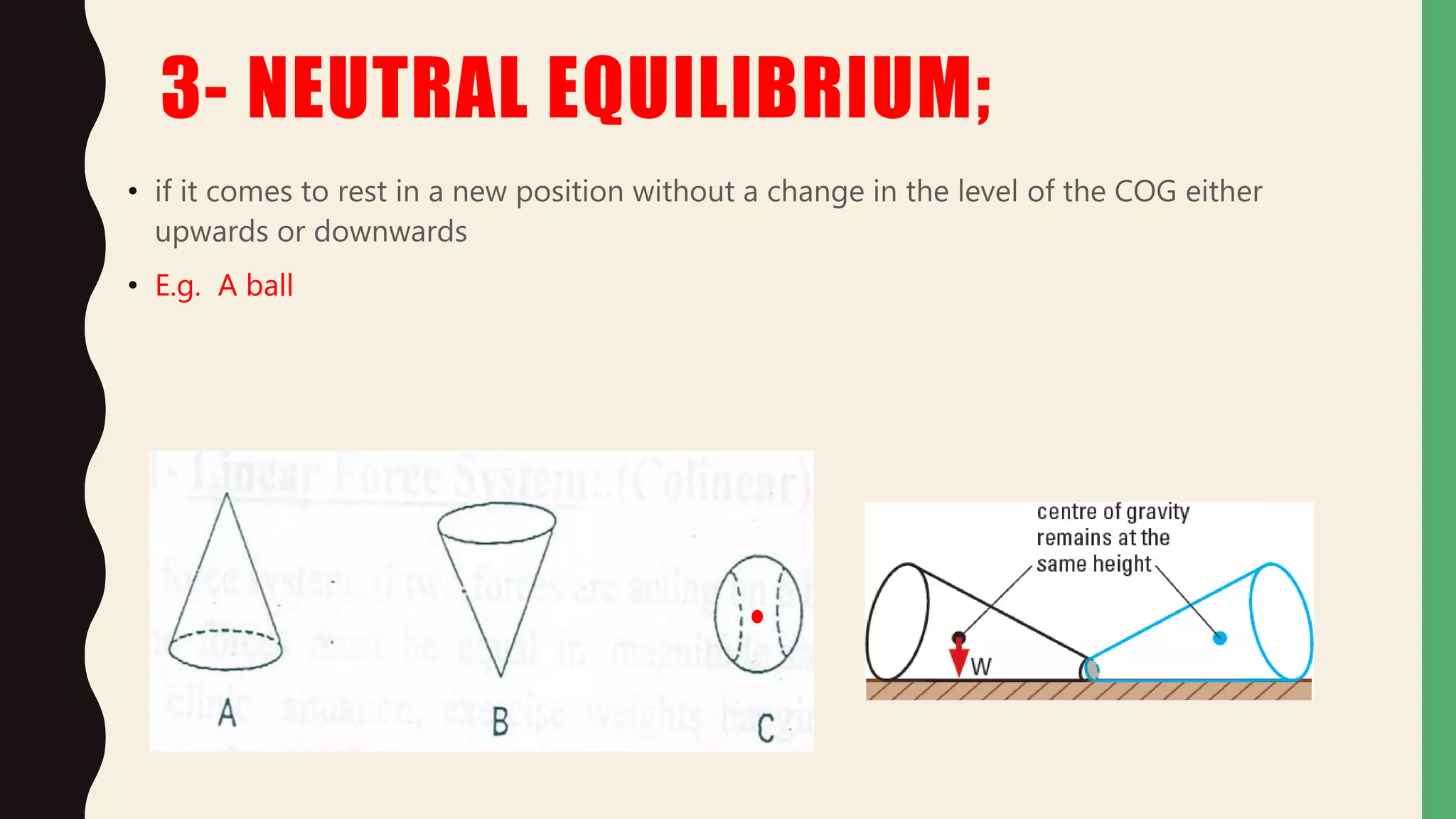 Center of gravity and stability | PPTX