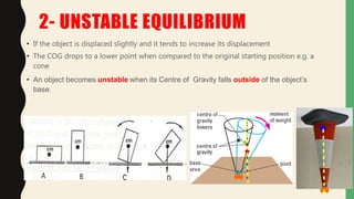 Center of gravity and stability | PPTX