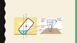 Center of gravity and stability | PPTX
