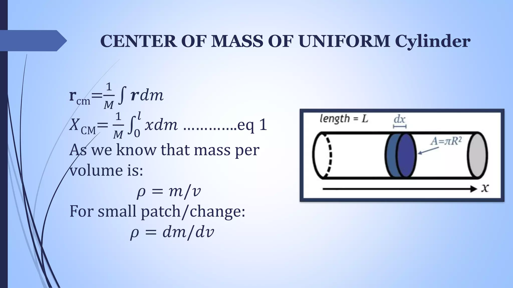Center of mass ppt. | PPTX
