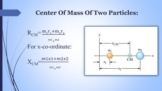 Center of mass ppt. | PPTX