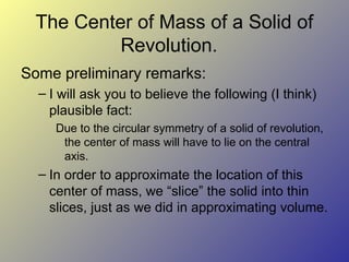 Center of Mass and system of particles unit 5.ppt