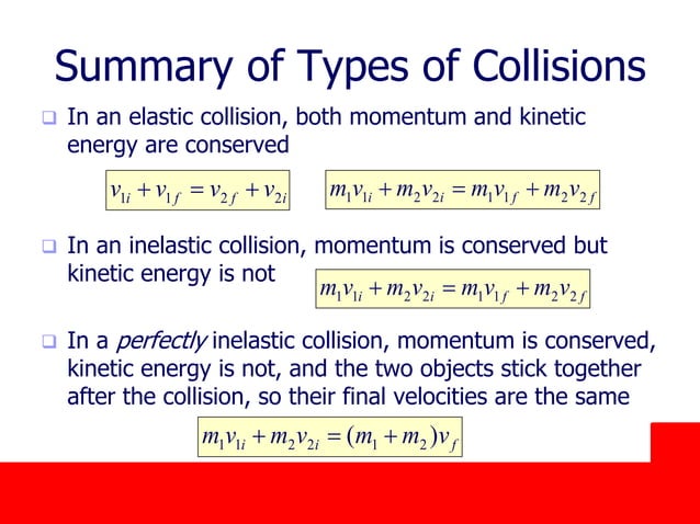 MOMENTUM, IMPULSE AND COLLISION | PPTX