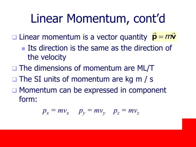 MOMENTUM, IMPULSE AND COLLISION | PPTX