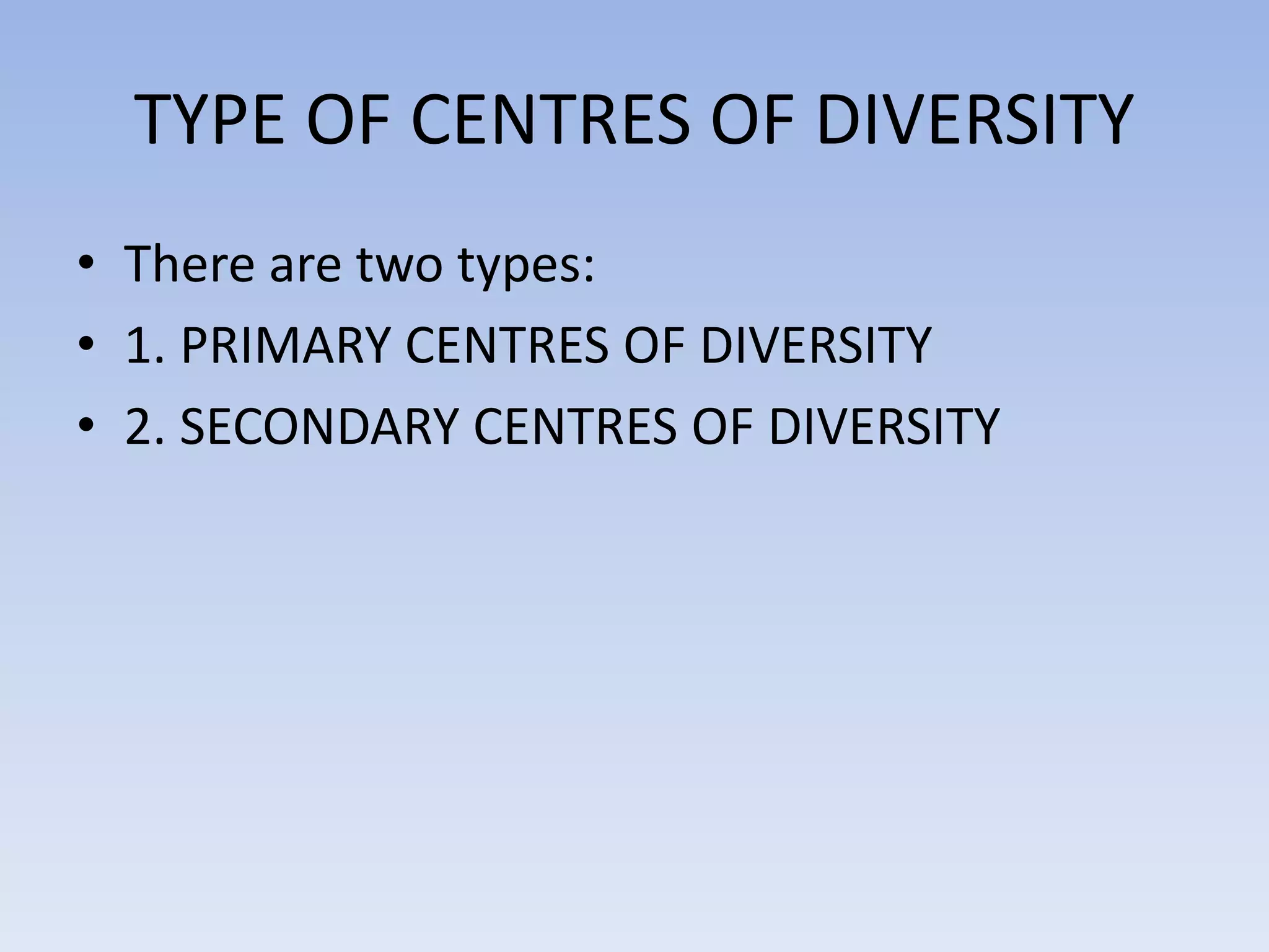 Center of origin of crop plants | PPTX