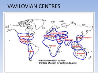 Center of origin of crop plants | PPTX