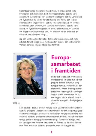 Centerpartiet och världen | PDF