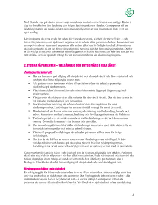 Centerpartiets landstingsprogram 2010 2014 | PDF