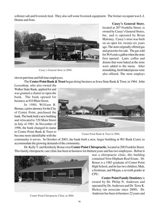 Center Point, Iowa - Celebrating 150 Years (2004) | PDF