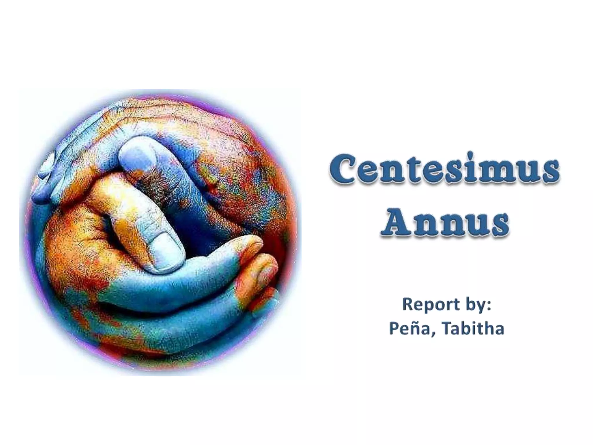 Centesimus Annus | PPTX