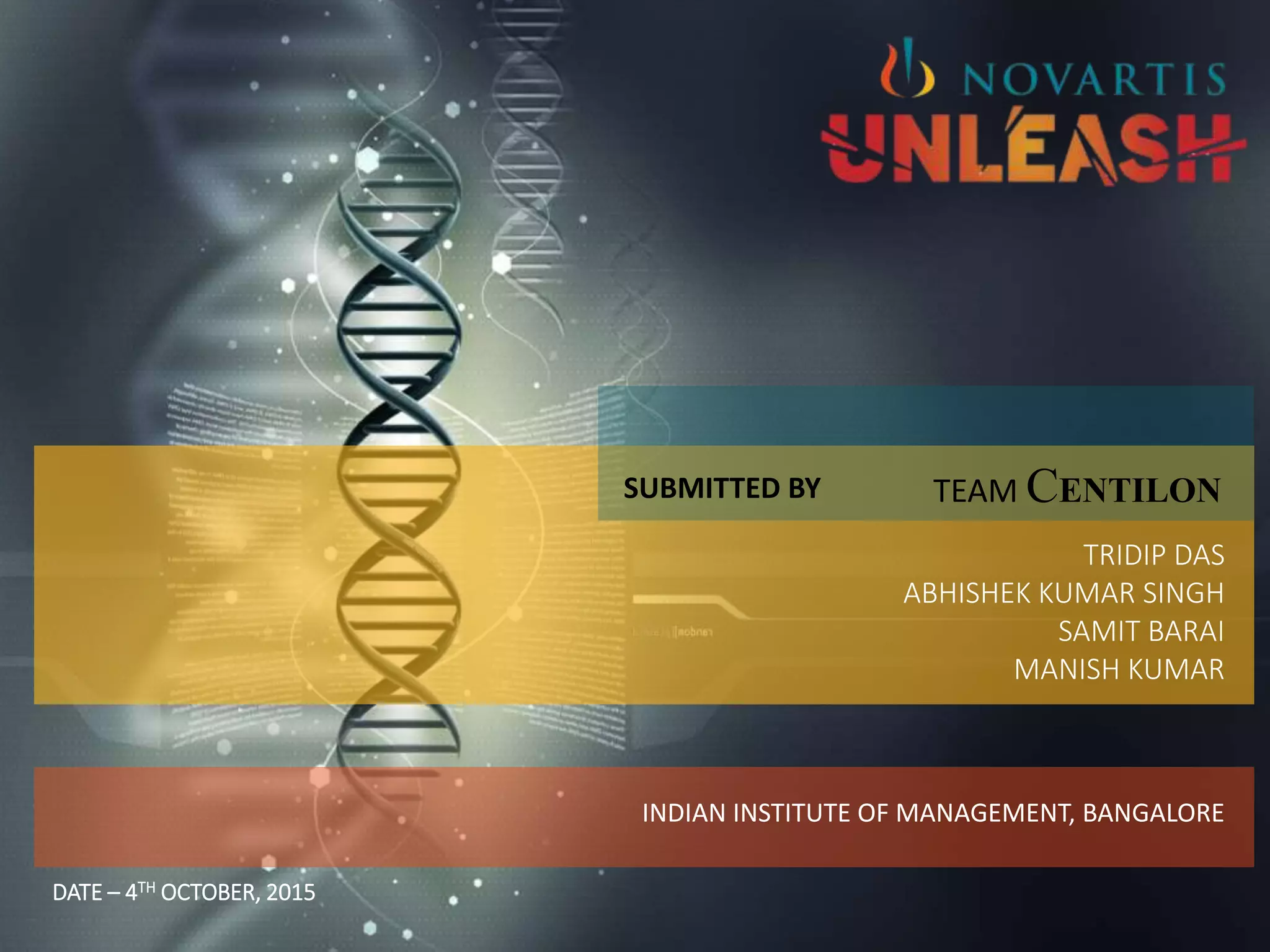 UNLEASH - Novartis Case Study | PPTX