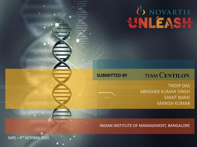 UNLEASH - Novartis Case Study | PPTX | Skin and Dermatology | Diseases and Conditions