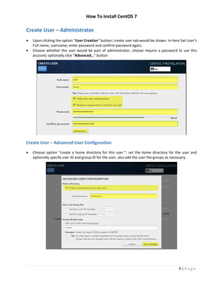 How To Install CentOS 7 | PDF