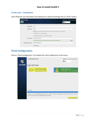 How To Install CentOS 7 | PDF