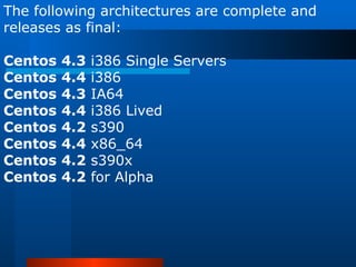 Centos operating system | PPT